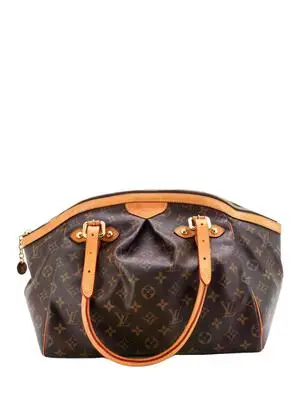 LOUIS VUITTON Tivoli Handbag Monogram Canvas Gm Satchel - Brown