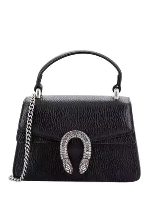 Gucci Dionysus Top Handle Mini Satchel - Black
