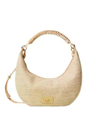 TWINSET Tote Bag With Top Zip - Neutrals