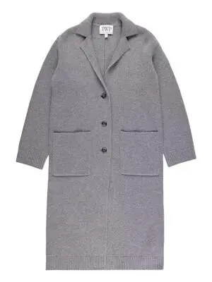 TWP Patch-pocket Button Coat - Grey