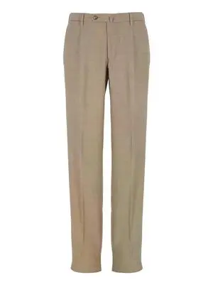 L.B.M. 1911 Pleated Detail Trousers - Neutrals