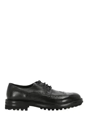 ORTIGNI Lace-up Derby Shoes - Black