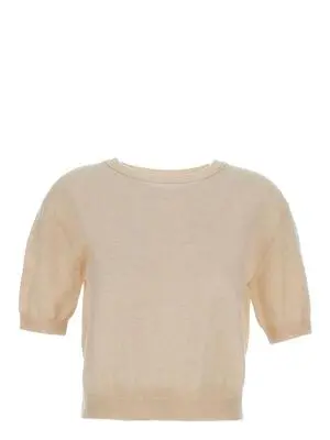 LISA YANG Genevra Cashmere Top - White