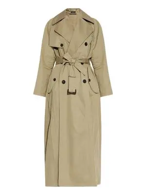 Balenciaga Double-breasted Trench Coat - Beige