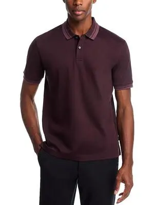 BOSS Parlay Polo Shirt - Open Red