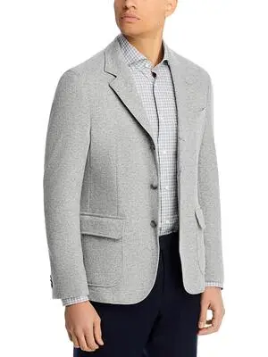 BOSS Hanry Slim Fit Blazer - Silver