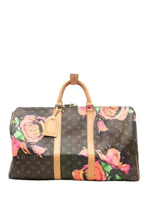 LOUIS VUITTON X Stephen Sprouse Keepall 50 Travel Bag - Brown