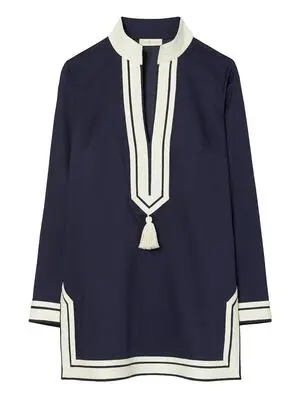 Tory Burch Cotton Tunic - Blue