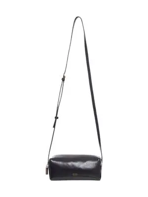 Khaite Kye Mini Leather Crossbody Bag - Black