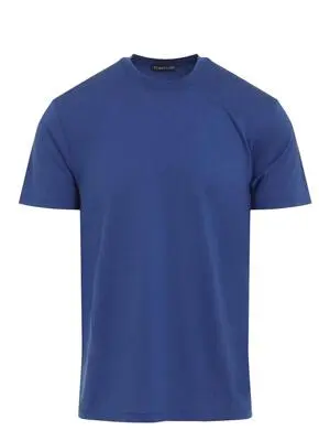 TOM FORD Cotton Blend T Shirt - Blue