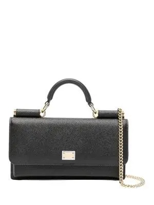 Dolce & Gabbana Leather Mini Bag - Black