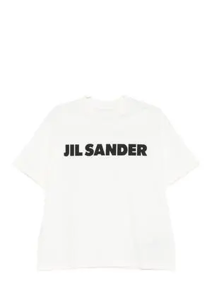 JIL SANDER Logo Cotton T-shirt - White