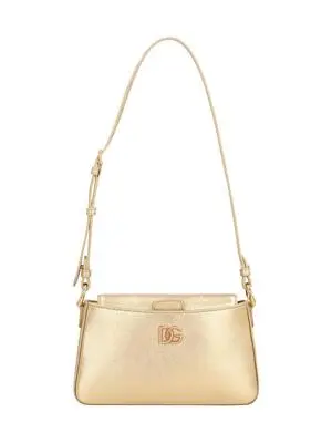 Dolce & Gabbana Leather Phone Bag - Golden