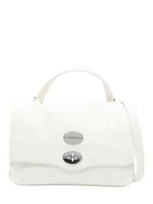 ZANELLATO Postina Daily Small Leather Handbag White