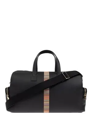 Paul Smith Leather Holdall - Black