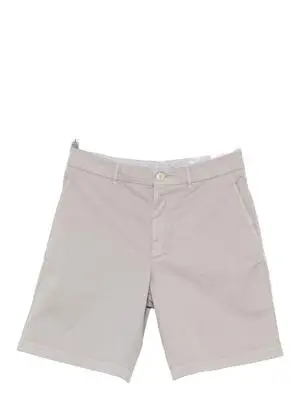 Brunello Cucinelli Cotton Bermuda Shorts - Brown
