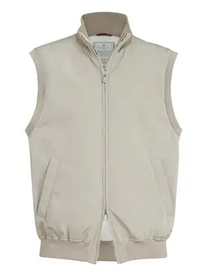 Brunello Cucinelli Down Vest - Brown