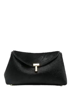 TOTEME Mini Leather Clutch - Black