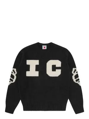 ICECREAM Running Dog Wool Blend Sweater - Black