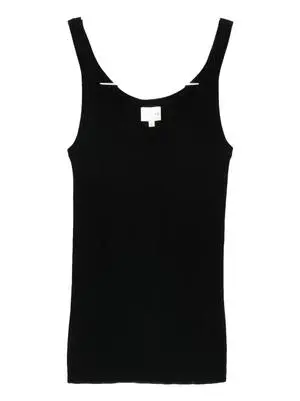 HERSKIND Hedra Wool Tank Top - Black