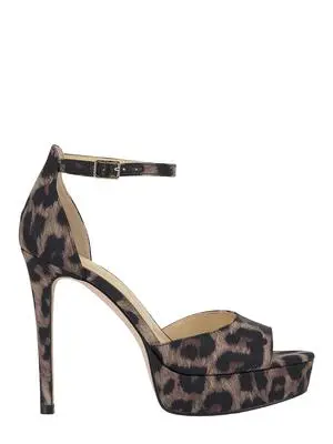 Vince Camuto Sohilea Leopard Print Platform Heels - Safari Leopard