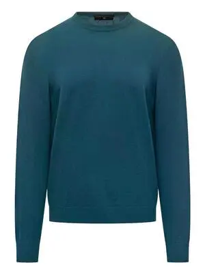FILIPPO DE LAURENTIIS Crew-neck Sweater - Blue
