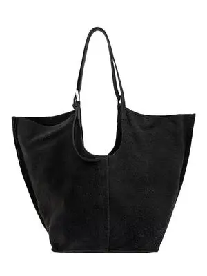 ALLSAINTS Ara Leather Tote - Black