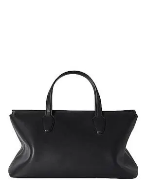 THE ROW Marcel Bag - Black Ans