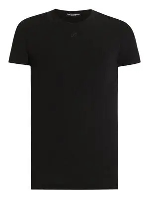 Dolce & Gabbana Crew Neck T-shirt - Black