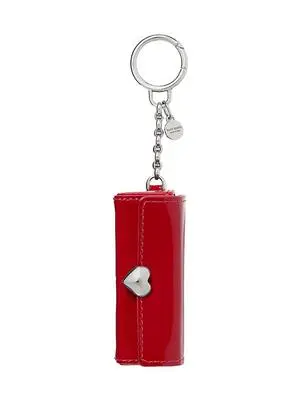 Kate Spade New York Charmed Patent Leather Lipstick Bag Charm - Dark Scarlet