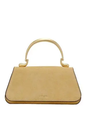 Cult Gaia Rasima Suede Crossbody - Sand