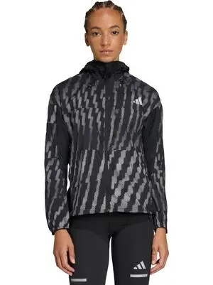 Adidas Adi365 Running Reflective Jacket - Black / Reflective Silver