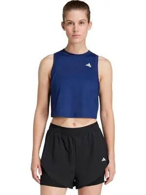 Adidas Train Essentials Boxy Workout Tank Top - Dark Blue