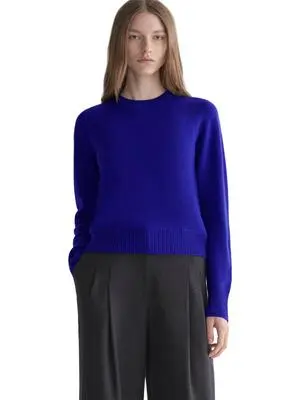 A.L.C. Ashtyn Cashmere Crew Neck Sweater - Cobalt