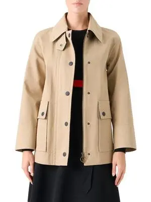 Akris Water-resistant Techno Jacket - Beige-black-red
