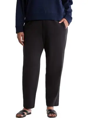 Eileen Fisher Slouch Ankle Pants - Washed Black