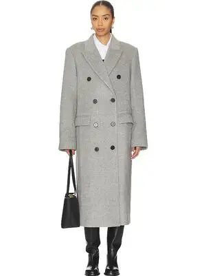 LOVERS AND FRIENDS Evie Coat - Grey Multi