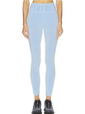 Perfect Moment Perfect Thermal Legging In Baby Blue - Bluebird Blue