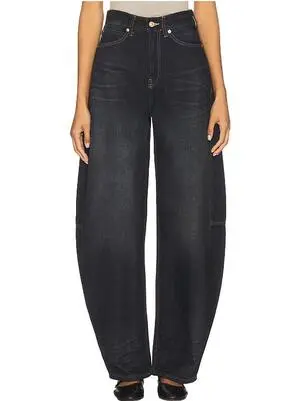 Free People X Bodie Arc Jean - Dark Wash