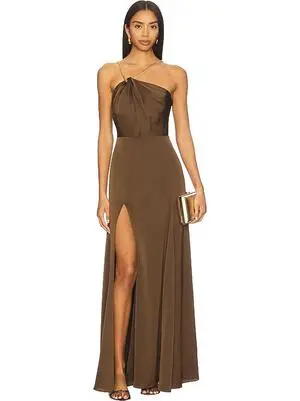 Nbd Clara Gown - Brown