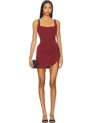LOVERS AND FRIENDS Daisy Mini Dress - Wine
