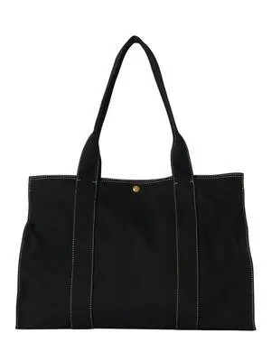 THE ROW Sisal Shoulder Bag Black