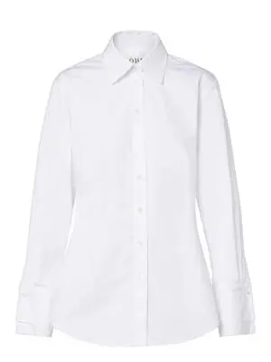 RÓHE Cotton Poplin Shirt - White