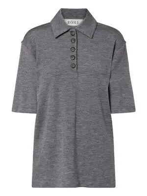 RÓHE Róhe Wool Polo Shirt