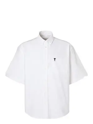 Ami Cotton Poplin Shirt - White