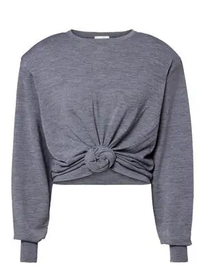 Magda Butrym Wool Sweater - Grey