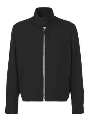 TOM FORD Wool, Cashmere, And Silk Jacket - Black