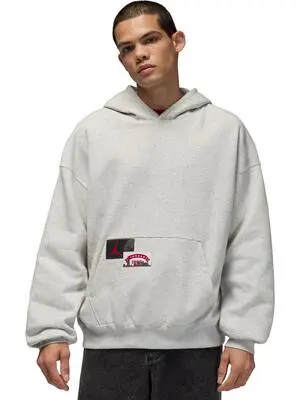 JORDAN Brooklyn Oversized Pullover Hoodie - Grey
