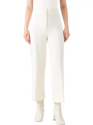 Akris Stretch Straight-leg Trousers - Cream