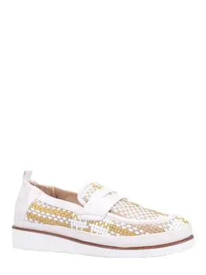 Ron White Nayomi Woven Penny Loafer - Fawn Multi
